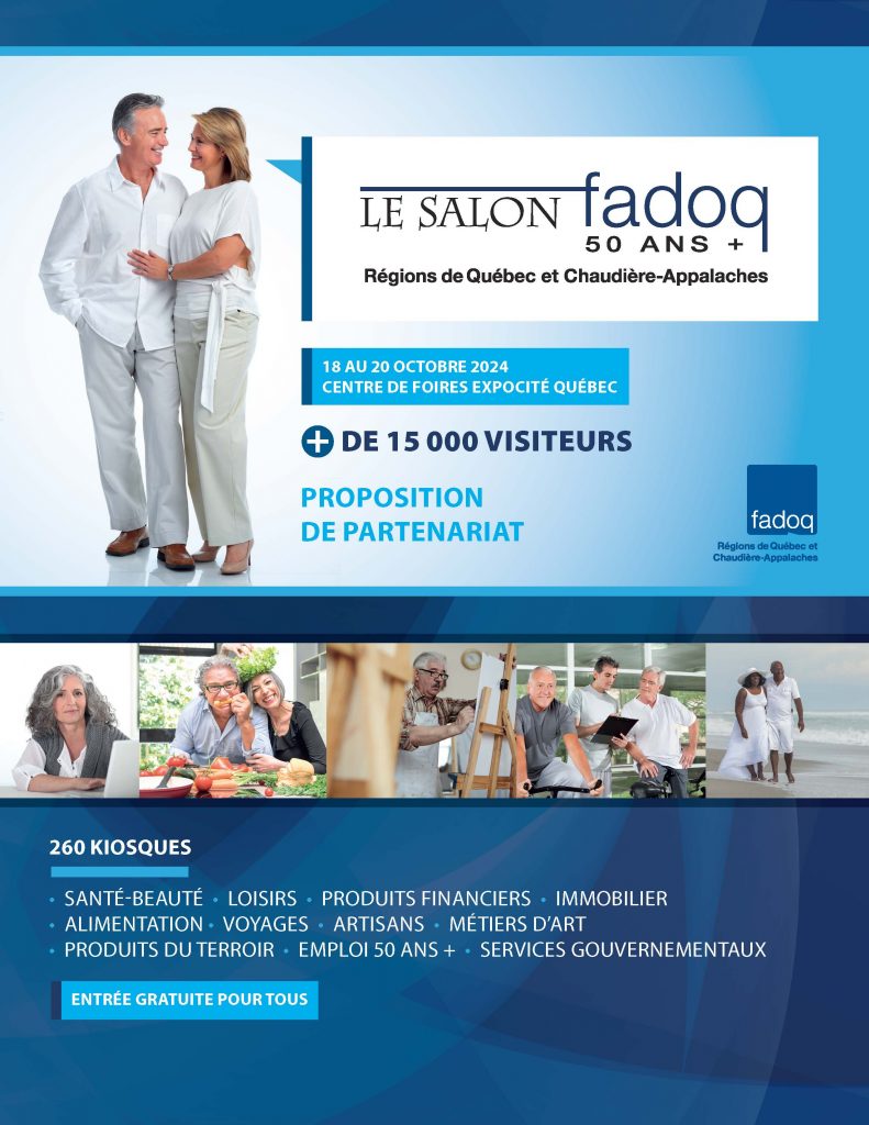 Commandite - Le Salon FADOQ 50 ans+